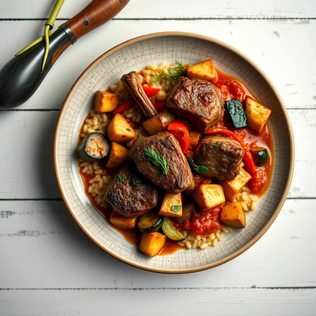 Lamb Leg Steaks and Aubergine Risotto: A Flavourful Guide – The ...